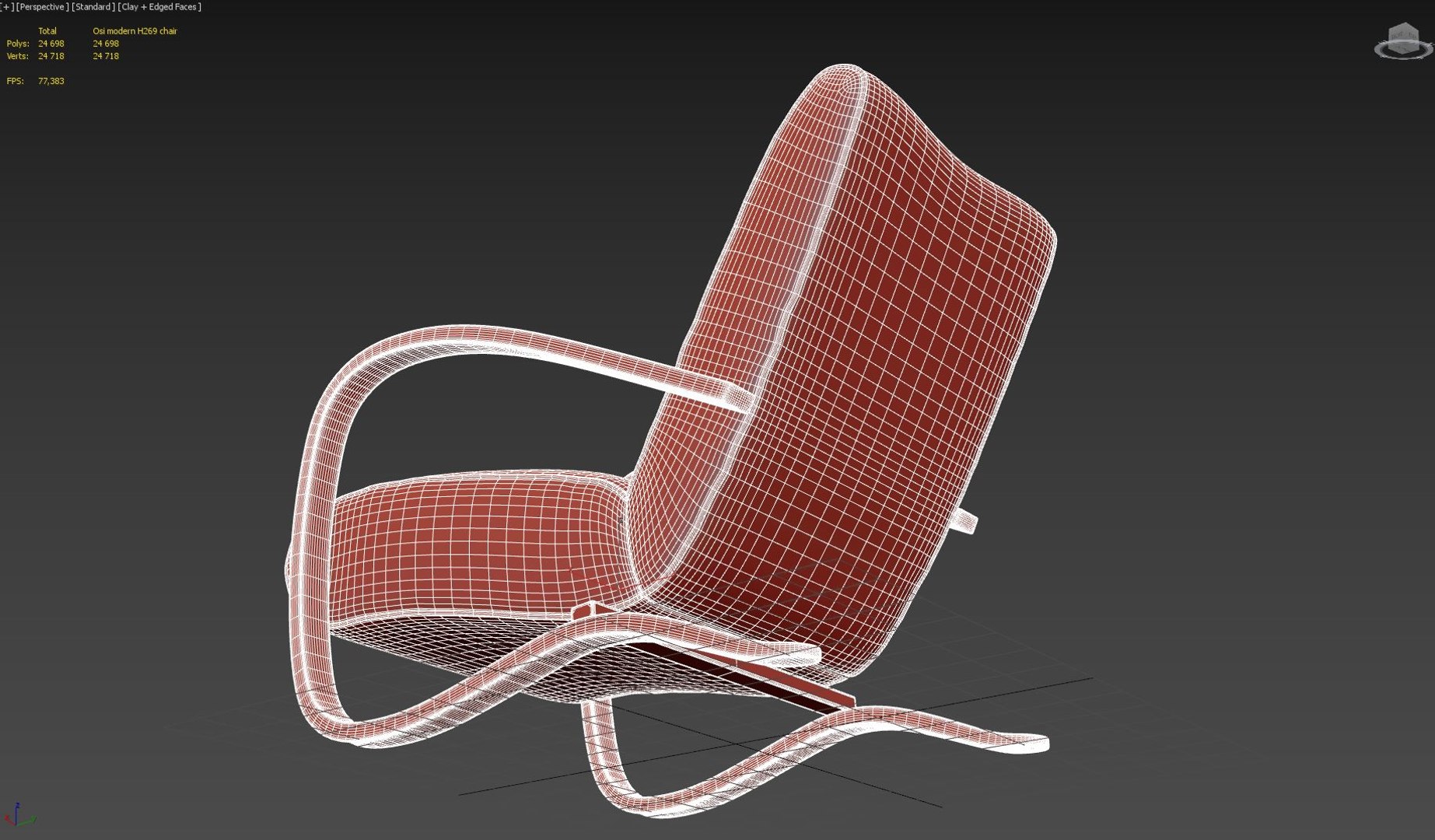 3D Osi Modern H269 Chair Furniture Model - TurboSquid 1592341