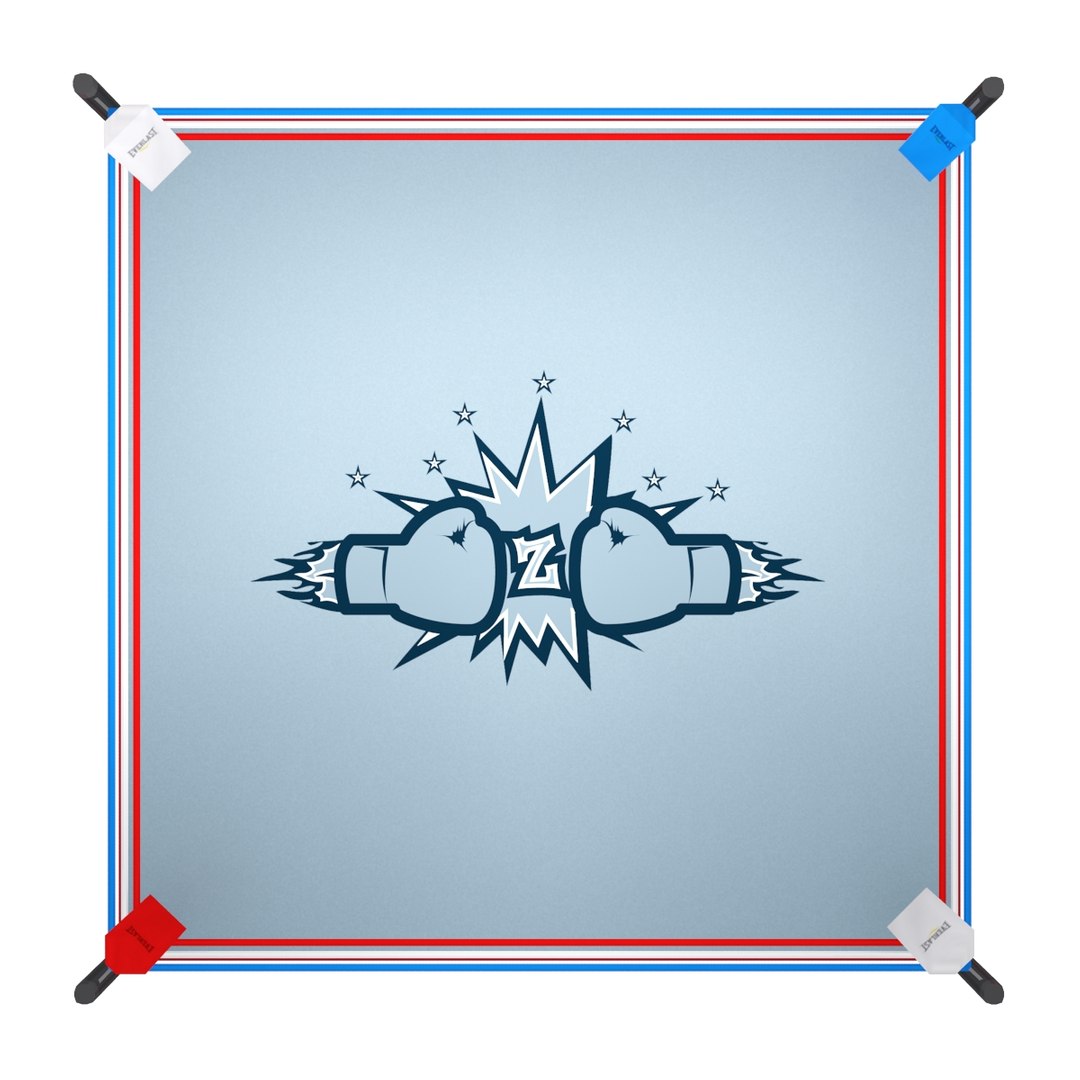 3d Boxing Ring Model