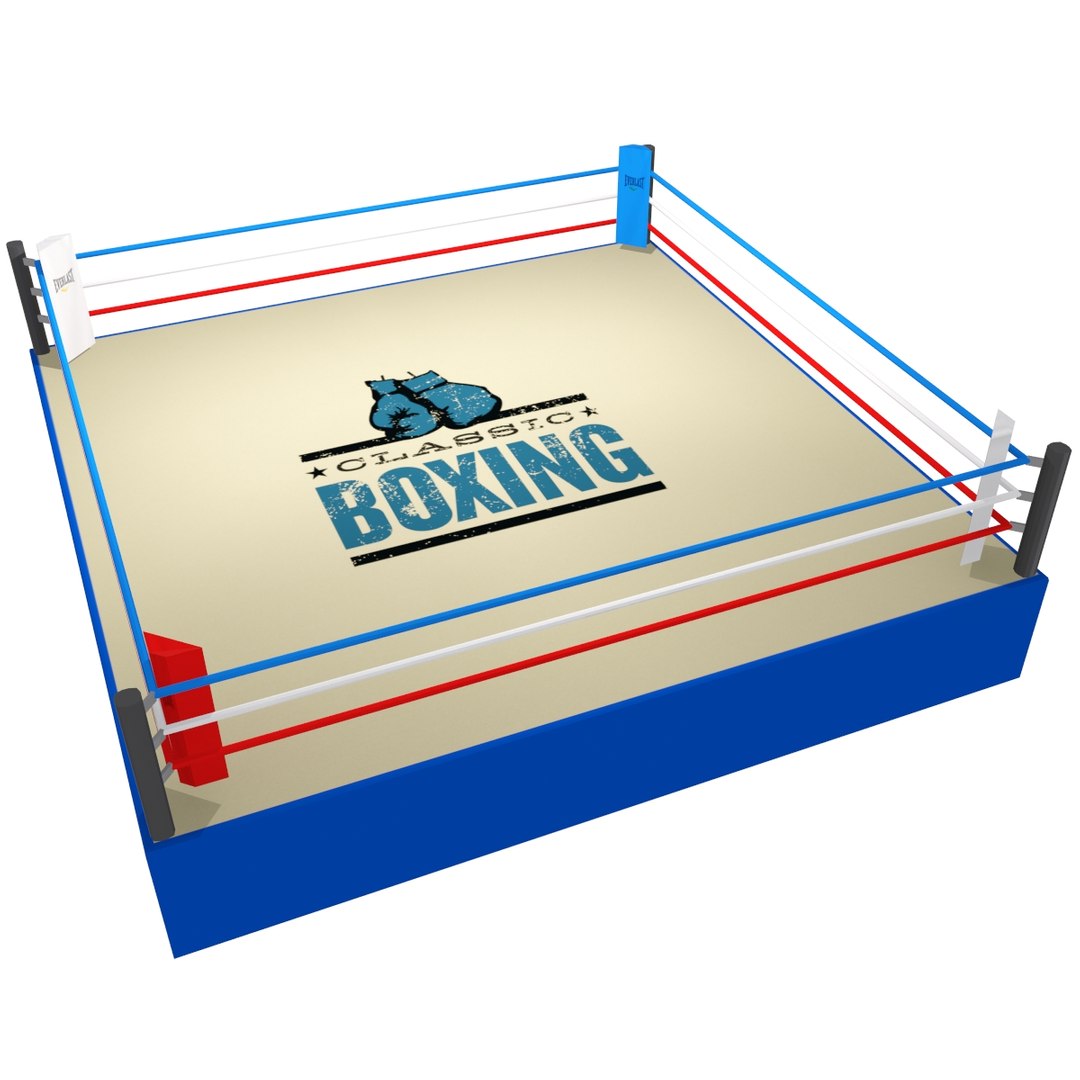 3d Boxing Ring Model