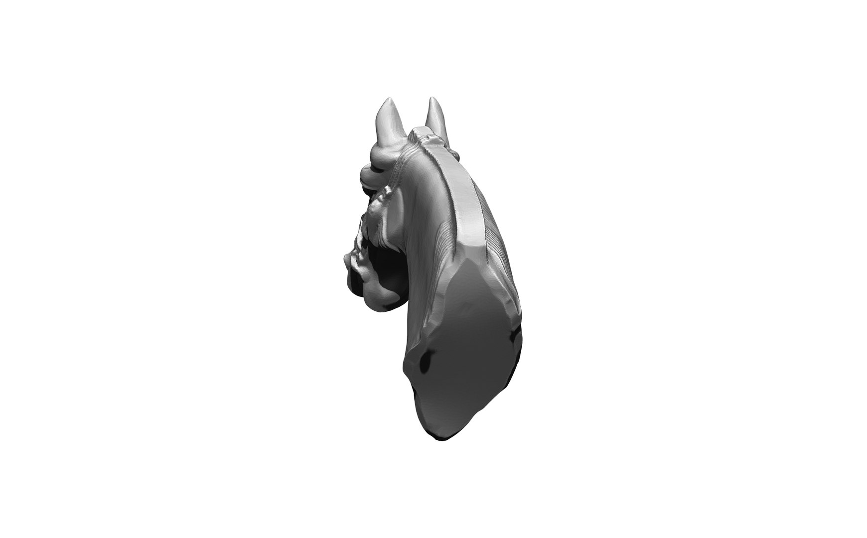 3D horse animal mane model - TurboSquid 2163055