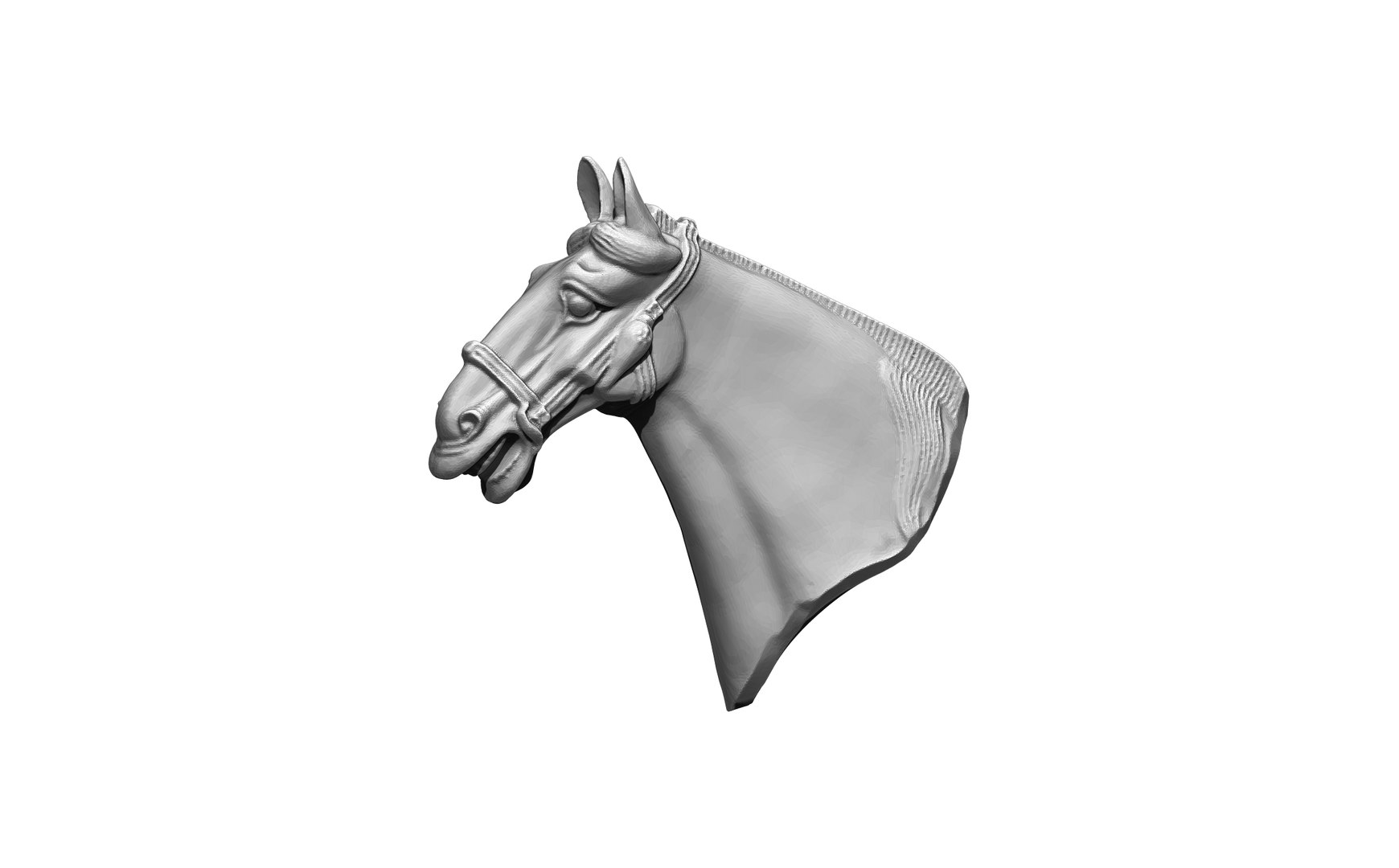 3D horse animal mane model - TurboSquid 2163055