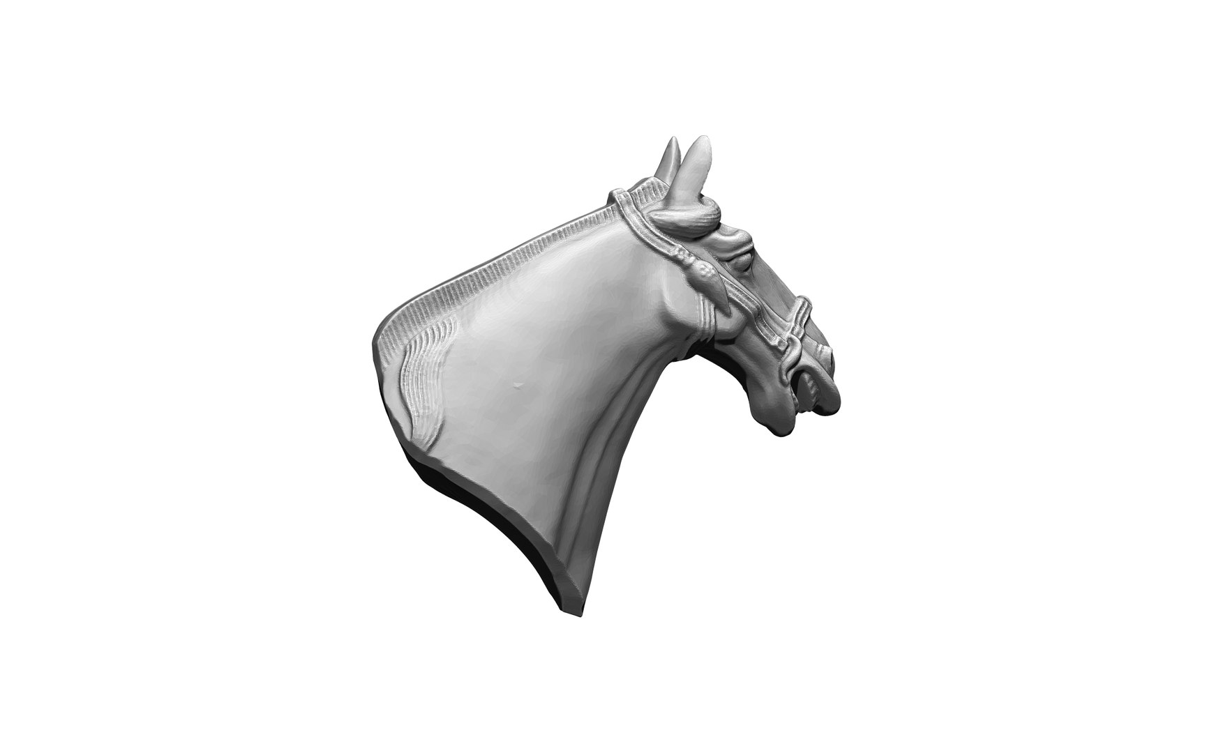 3D horse animal mane model - TurboSquid 2163055