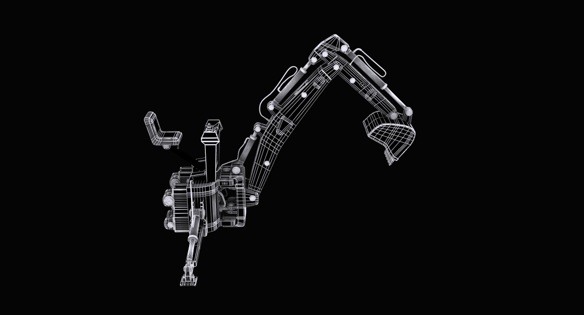 3D Model Backhoe Loader Attachment - TurboSquid 1224424