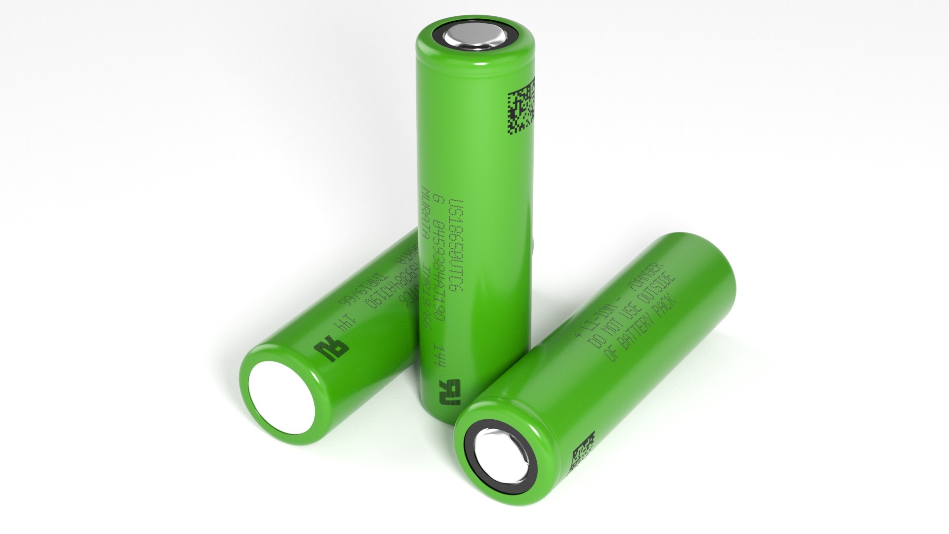 3D Battery 18650 Model - TurboSquid 1443225