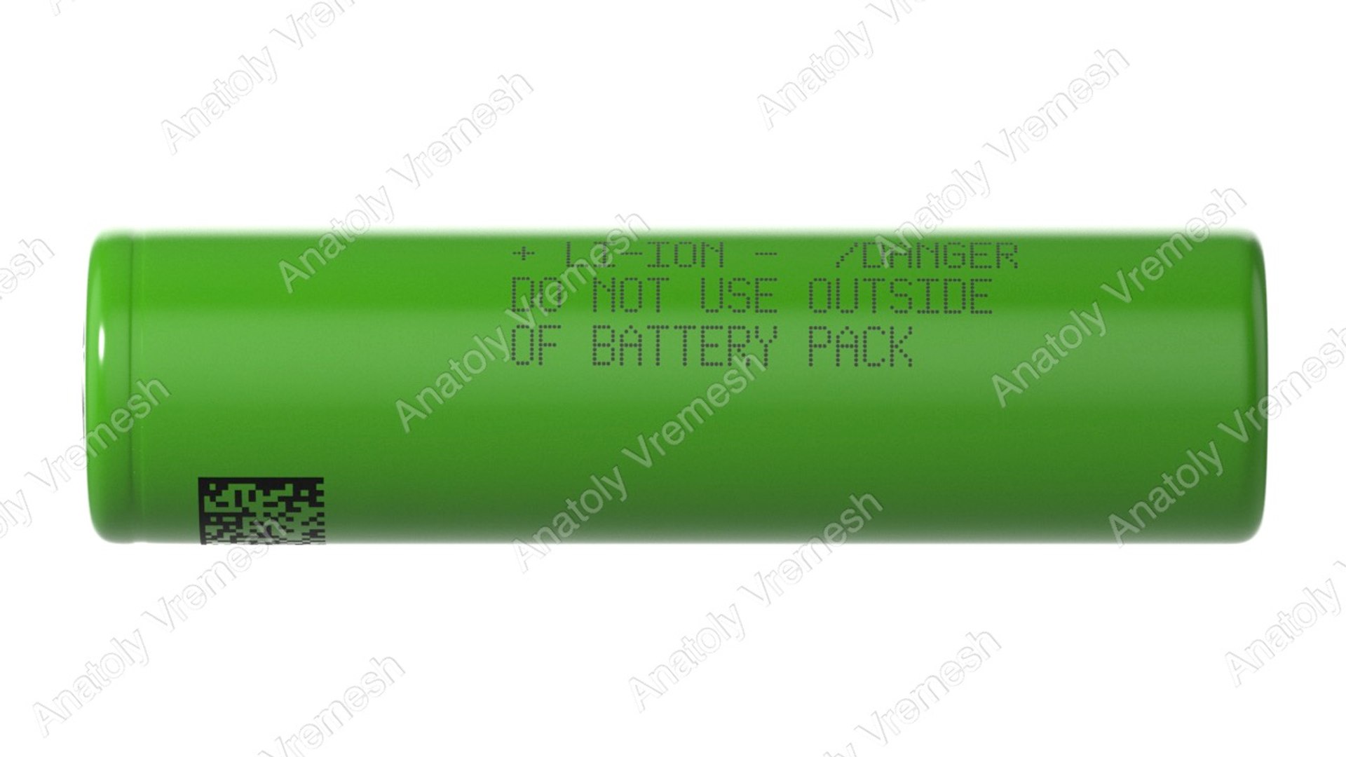 3D Battery 18650 Model - TurboSquid 1443225