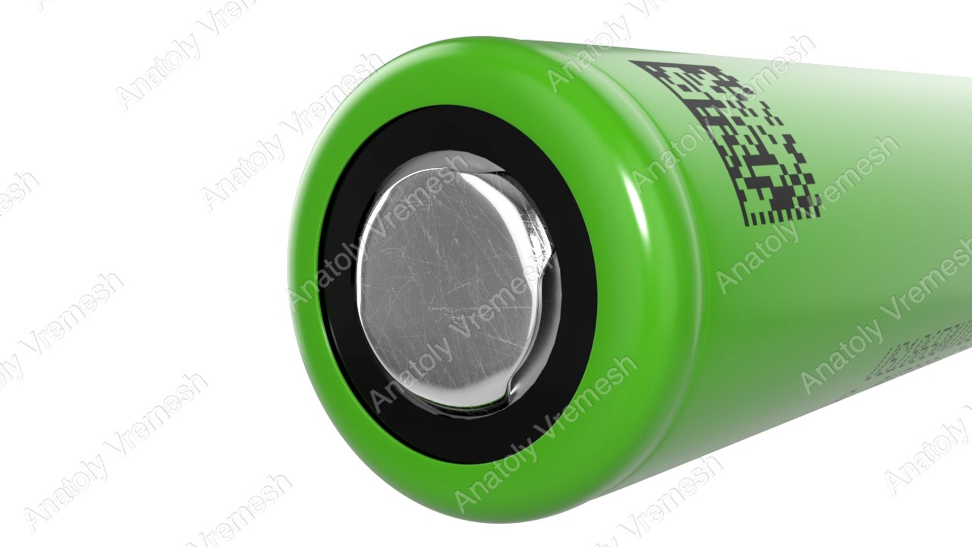 3D Battery 18650 Model - TurboSquid 1443225