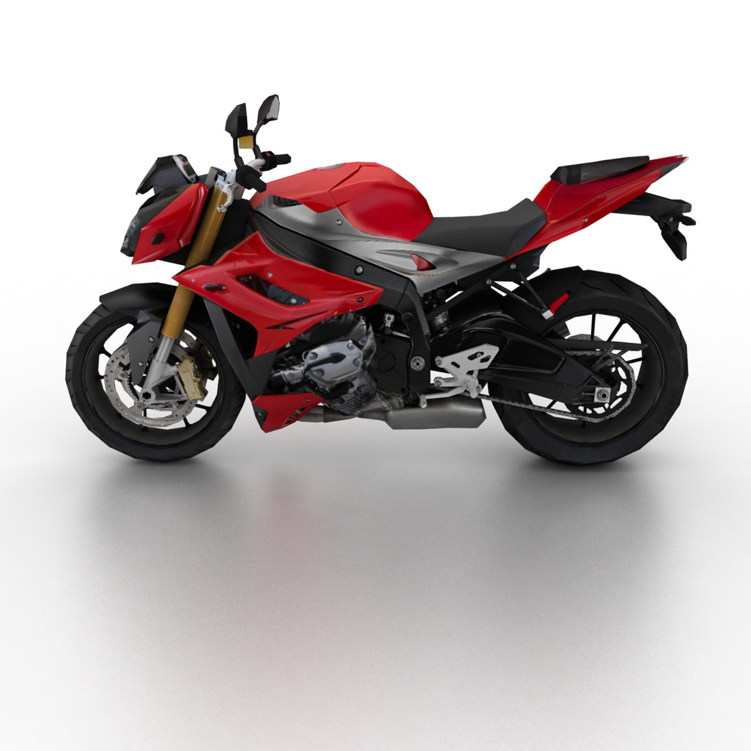 3d generic sport bike model