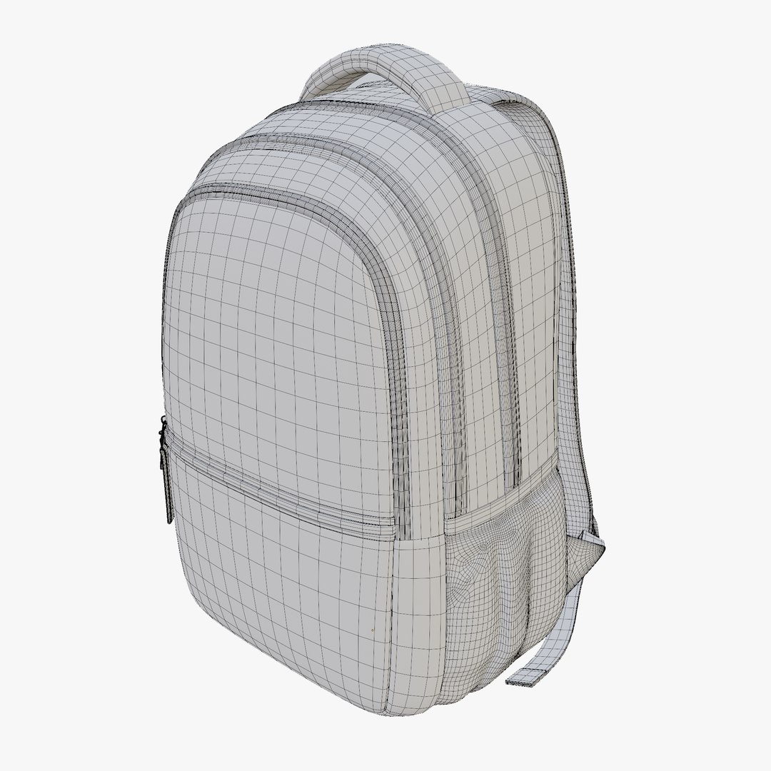 Blue Backpack 3D - TurboSquid 2048369