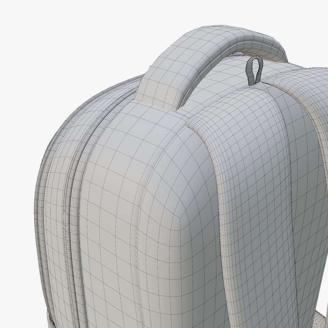 Blue Backpack 3D - TurboSquid 2048369