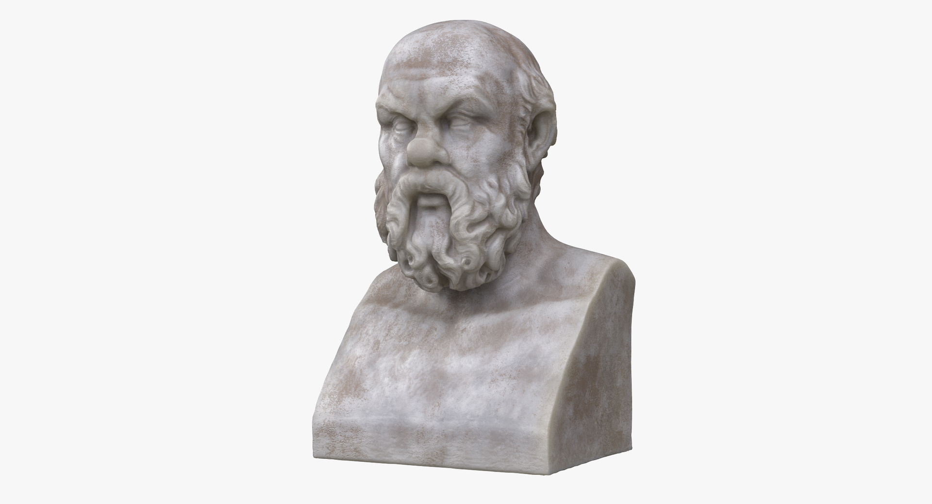 Socrates Bust 3D - TurboSquid 1293947