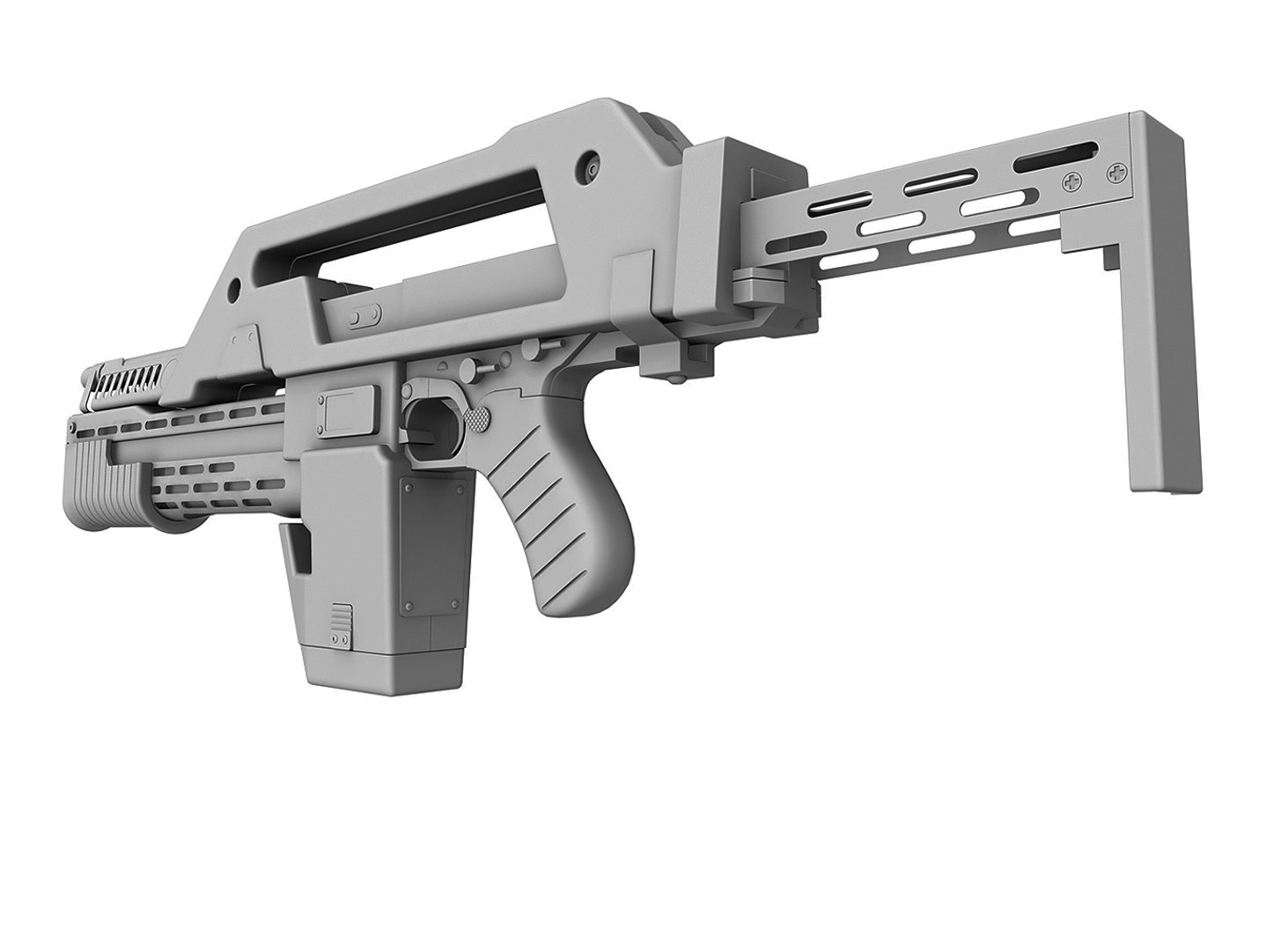 3d M41a Pulse Rifle Model