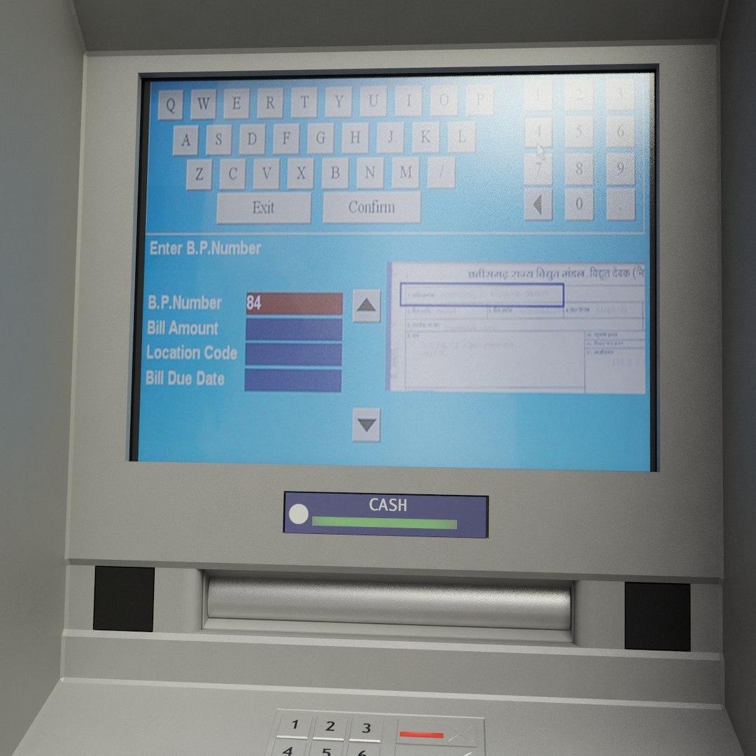 cash machine v4 3d model