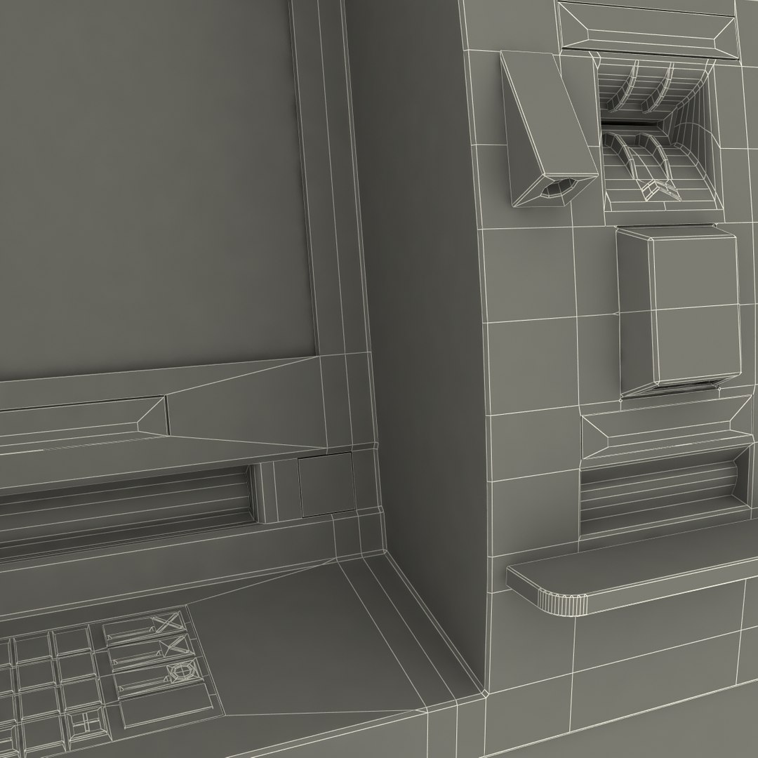 cash machine v4 3d model