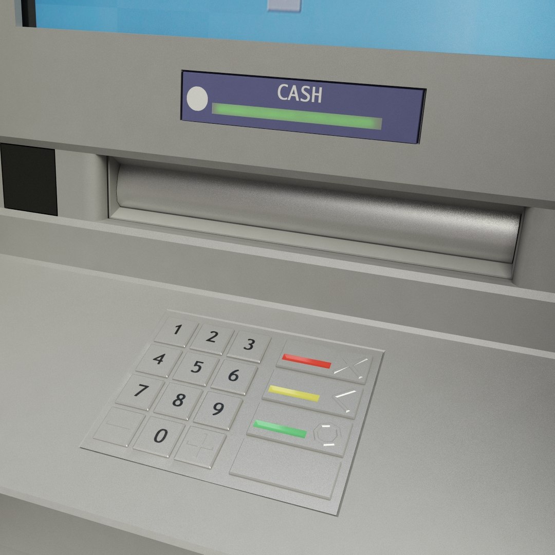 cash machine v4 3d model