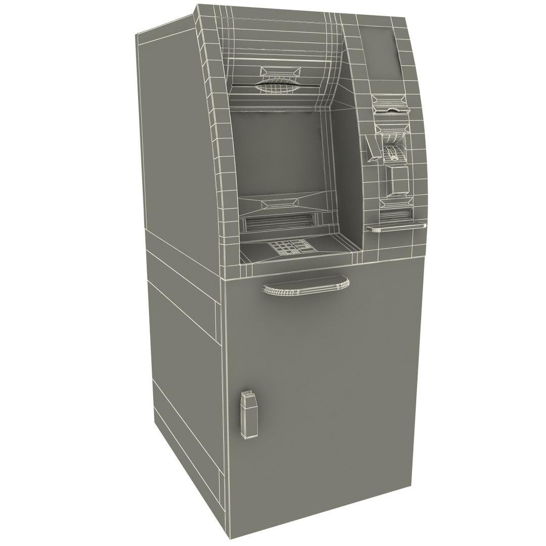 cash machine v4 3d model