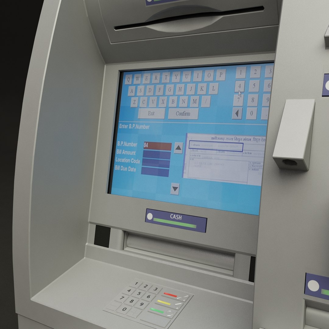 cash machine v4 3d model