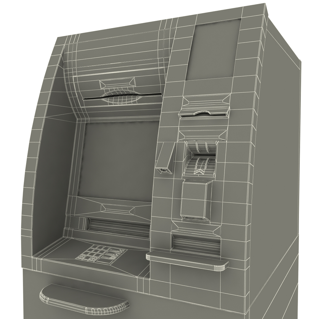 cash machine v4 3d model