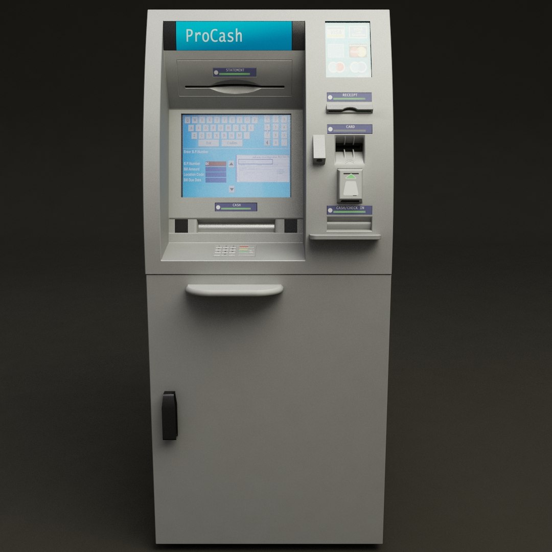 cash machine v4 3d model