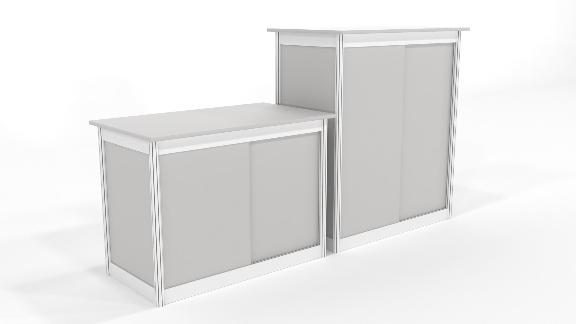 Octanorm Stall Setup 3D model - TurboSquid 1876507