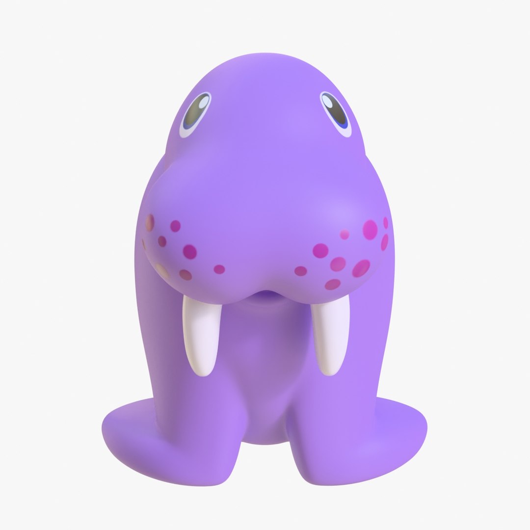 Rubber Walrus 01 3D - TurboSquid 1231048