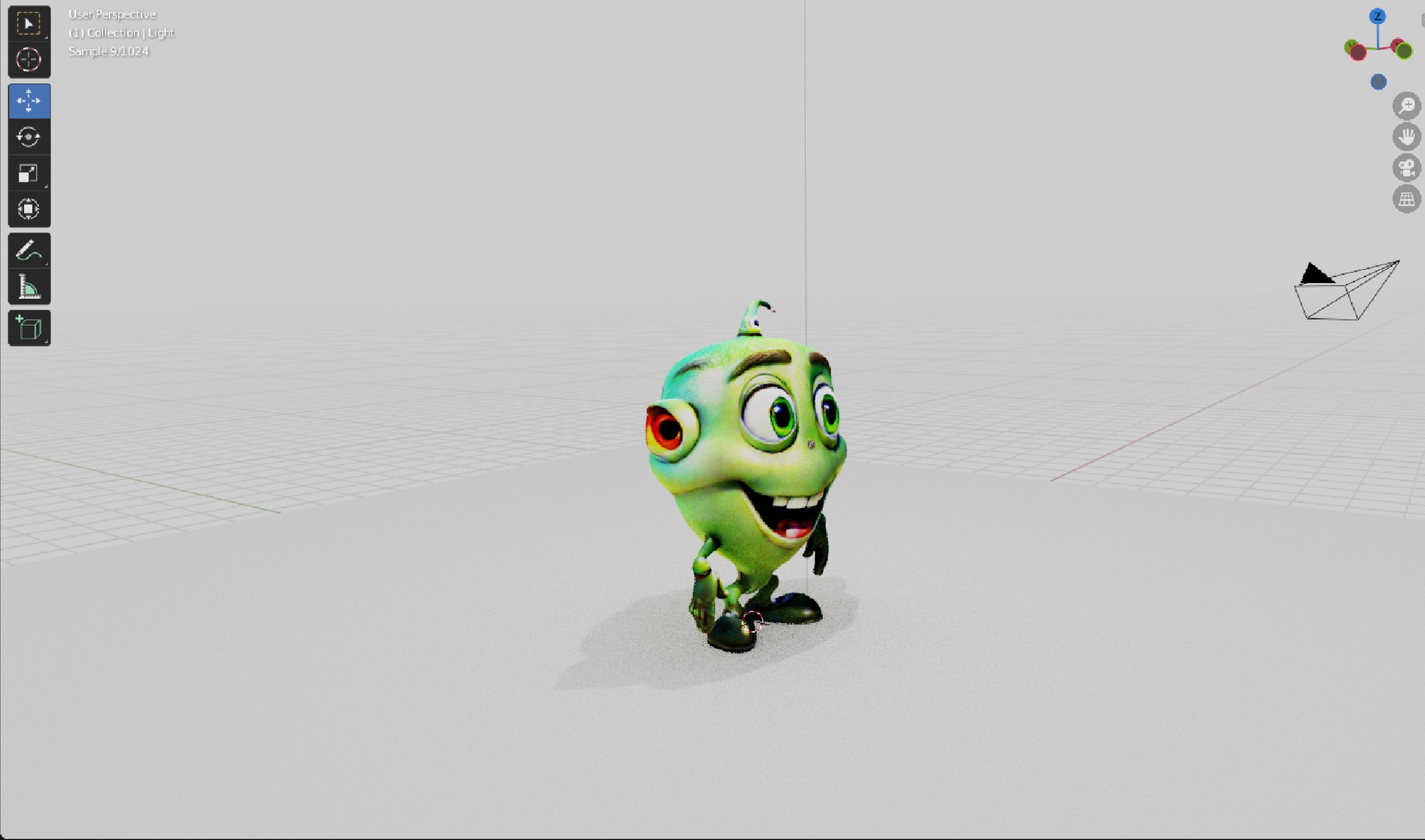 Zippy the Happy Alien model - TurboSquid 2156430