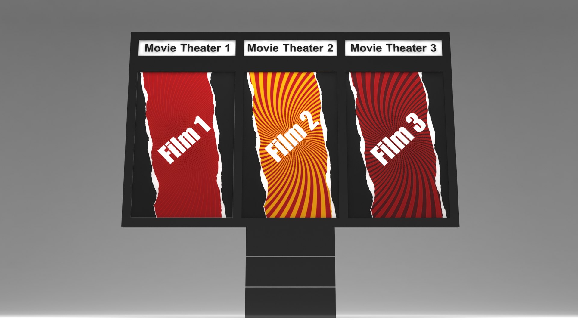 3D Designed Advertising Billboard Model - TurboSquid 1585682