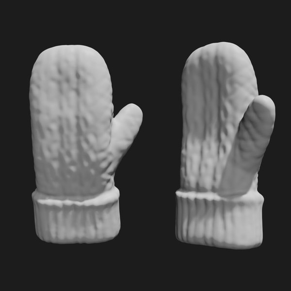 Rigged Mitten 3D model - TurboSquid 1776584