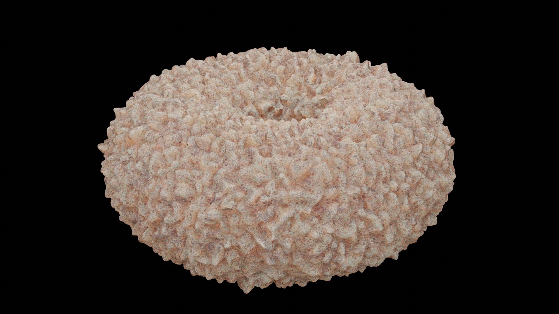 3D 8K Endless Rock Cave With Ring Shape Set Model - TurboSquid 2083445