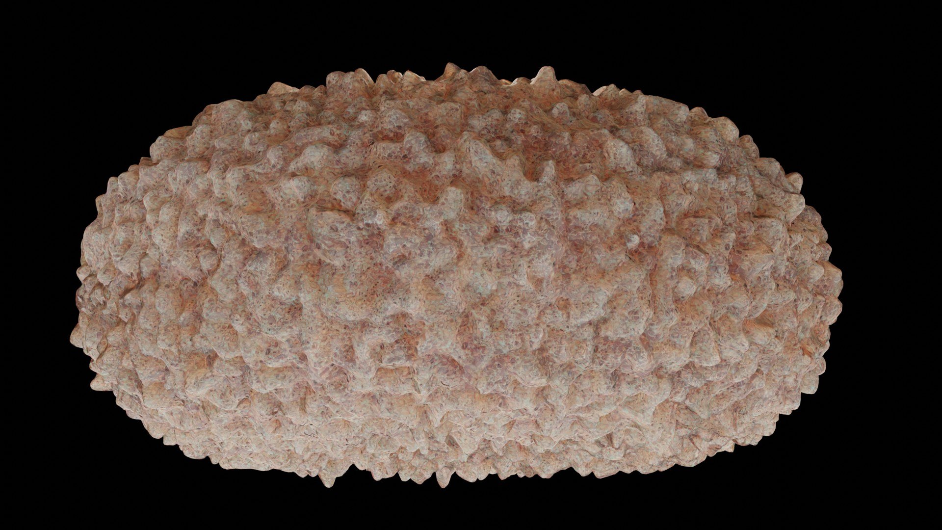 3D 8K Endless Rock Cave With Ring Shape Set Model - TurboSquid 2083445