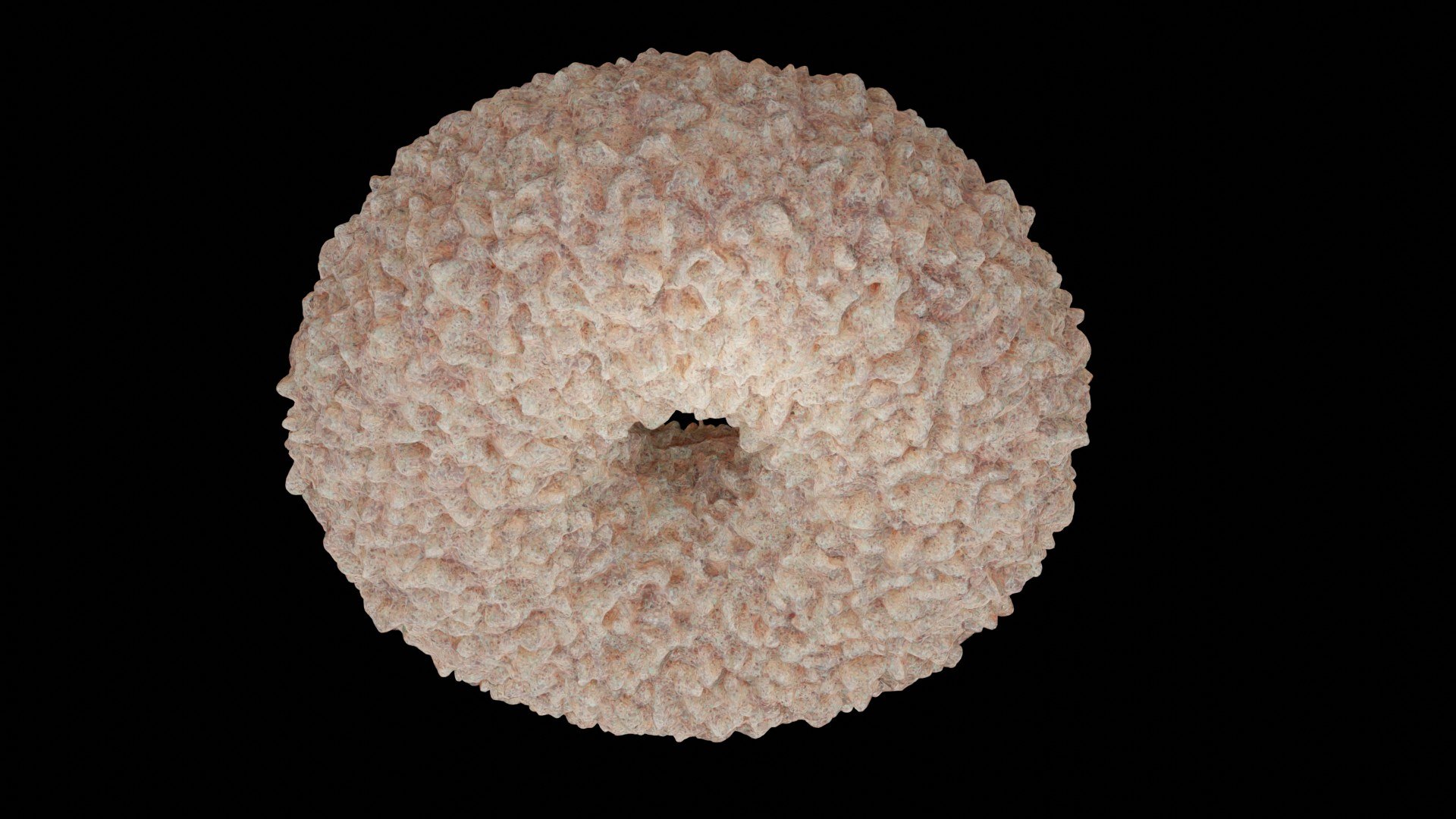 3D 8K Endless rock cave with ring shape set model - TurboSquid 2083445