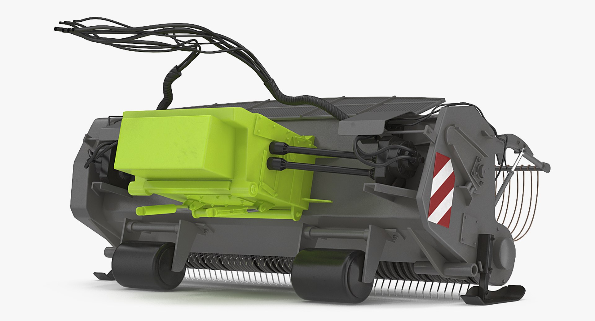 Combine Draper Header Rigged 3D Model - TurboSquid 1330732