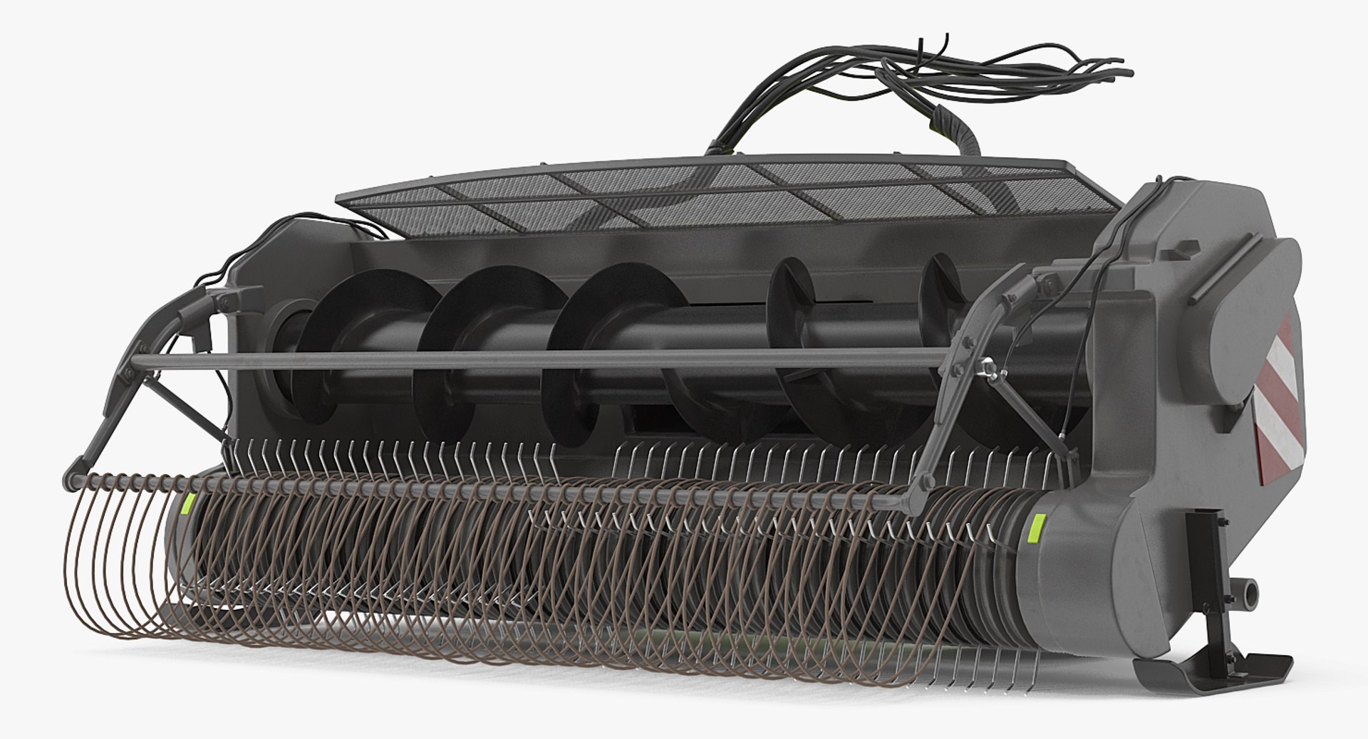 Combine Draper Header Rigged 3D Model - TurboSquid 1330732