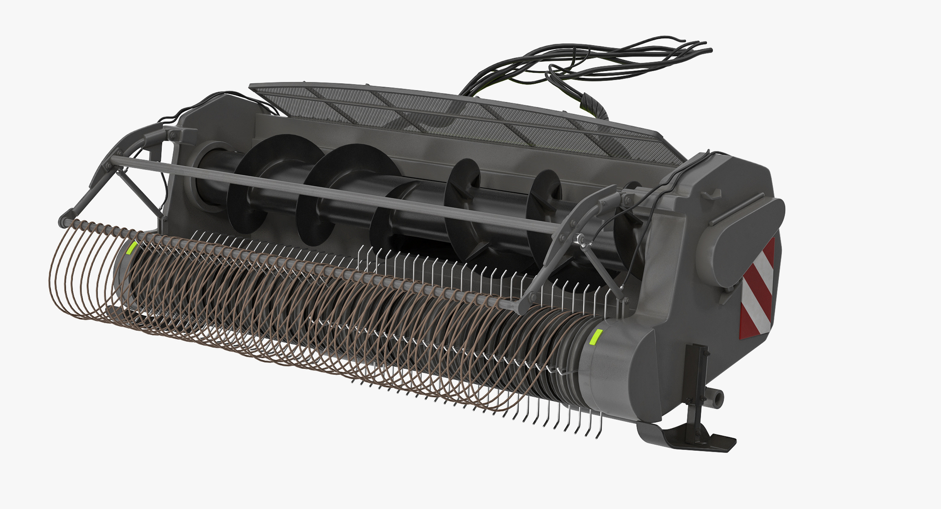 Combine Draper Header Rigged 3D Model - TurboSquid 1330732