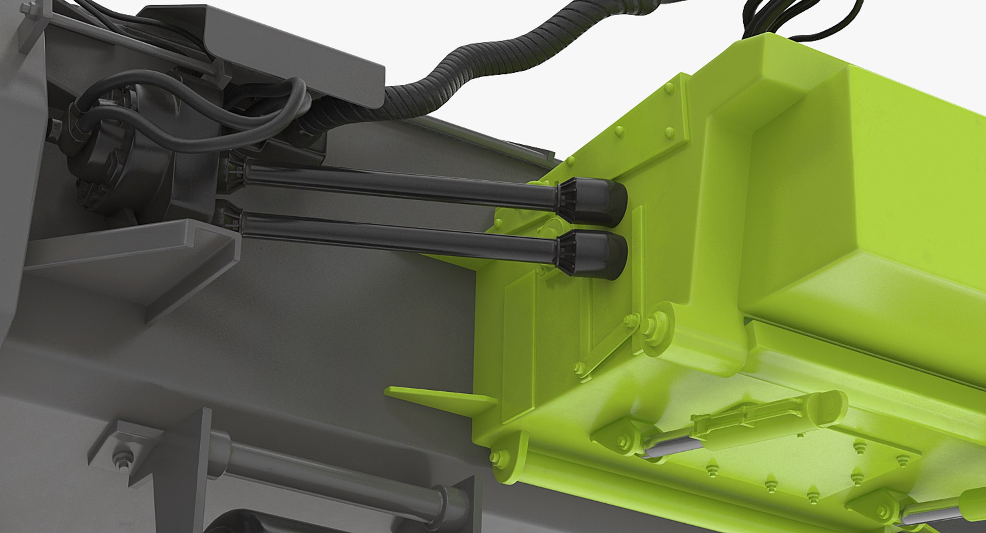 Combine Draper Header Rigged 3D Model - TurboSquid 1330732