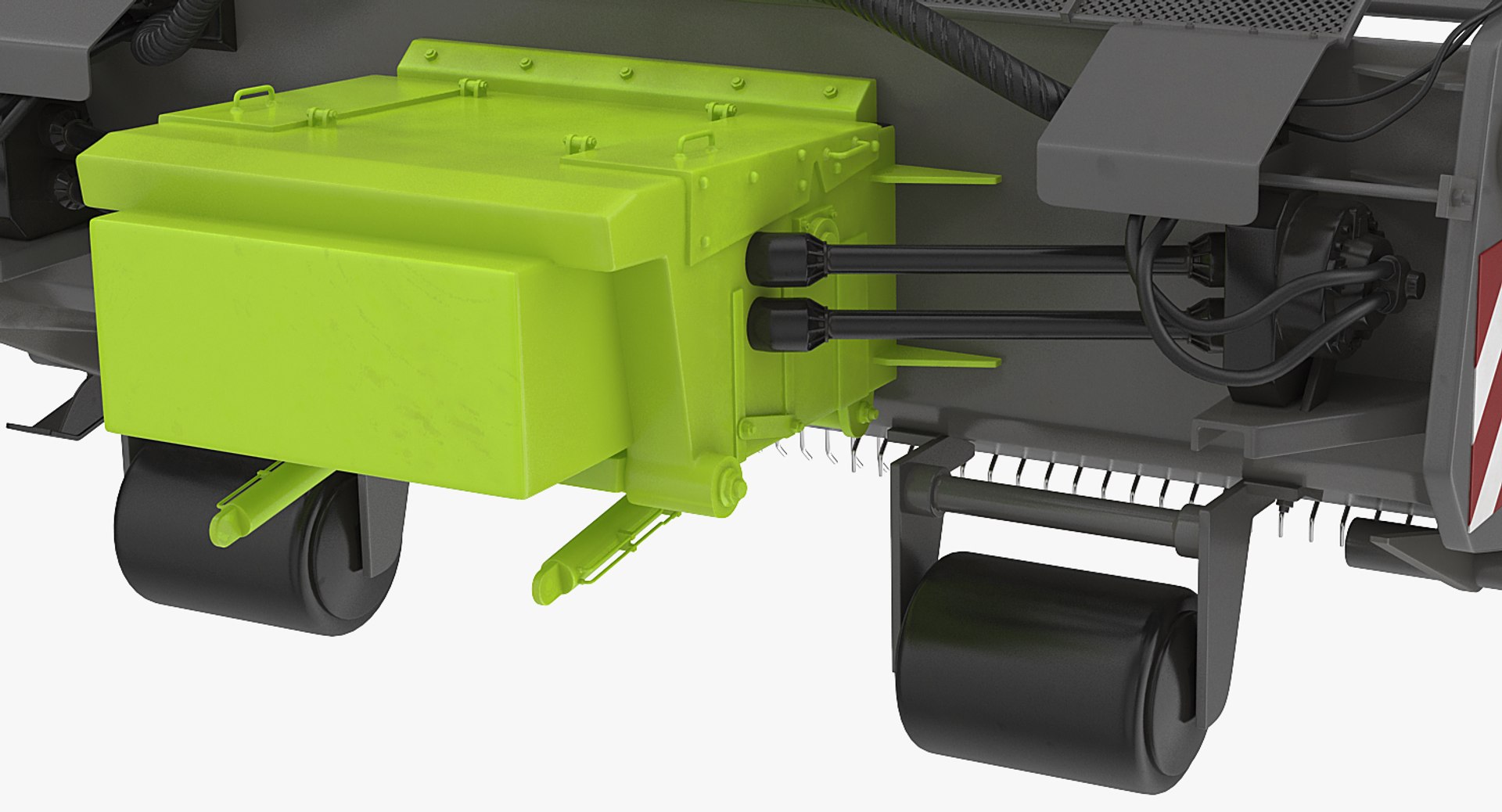 Combine Draper Header Rigged 3D Model - TurboSquid 1330732