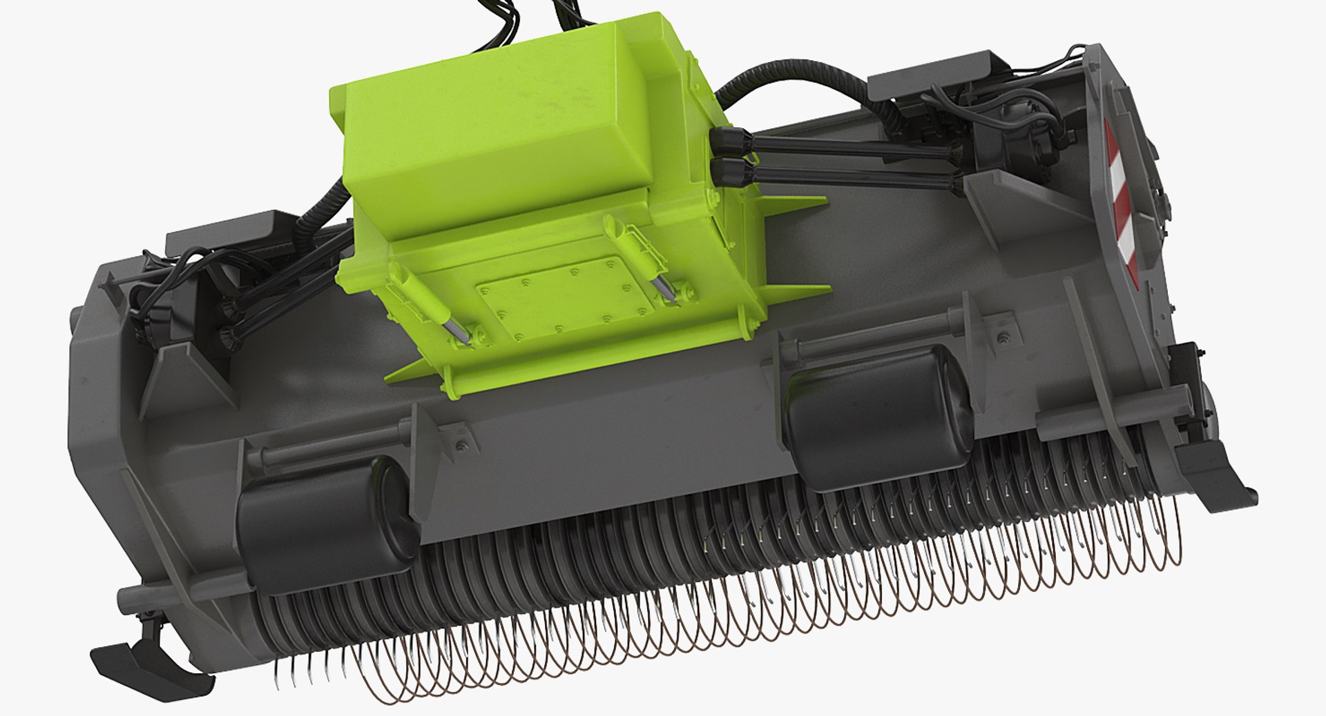 Combine Draper Header Rigged 3D Model - TurboSquid 1330732