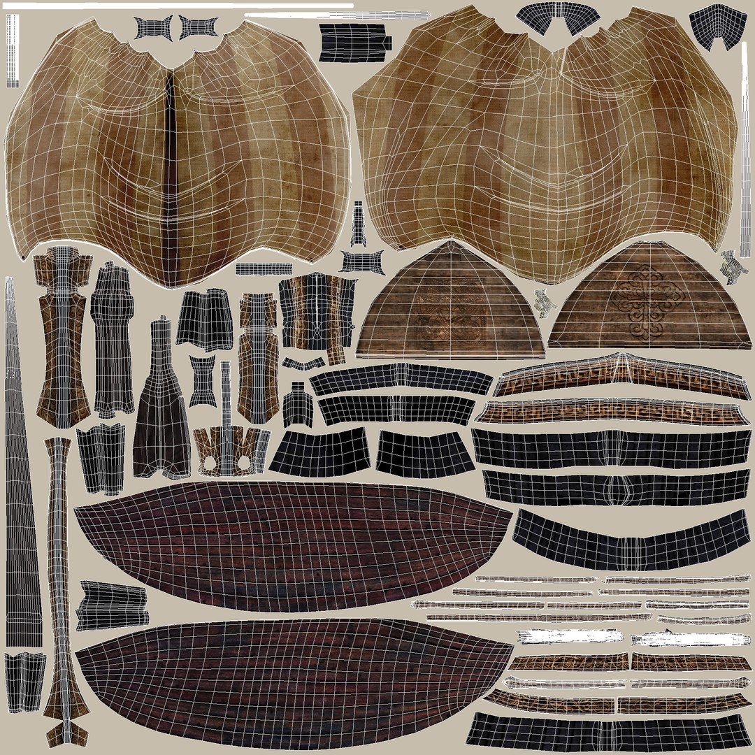 3d Ship Asterix Comics Model