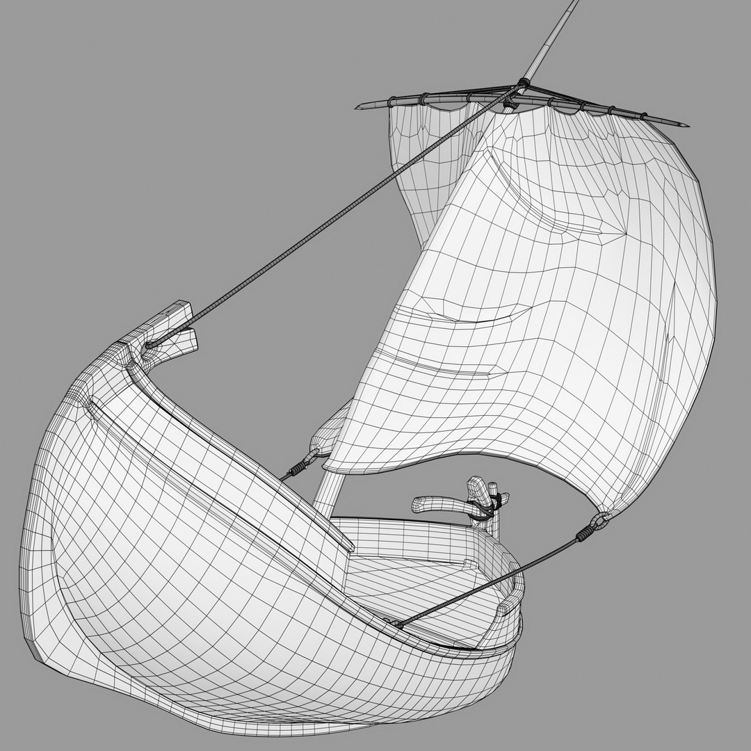 3d Ship Asterix Comics Model