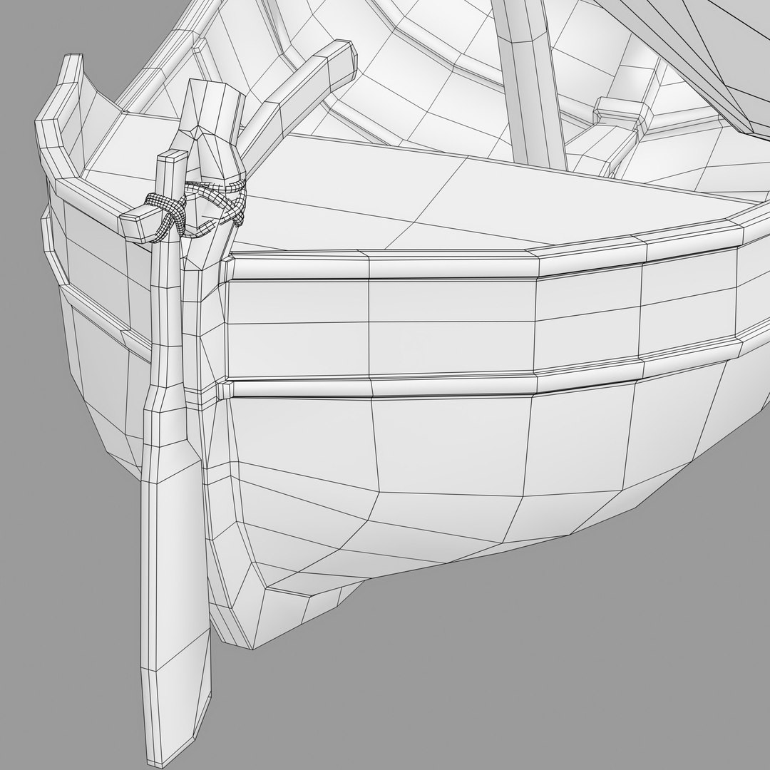 3d Ship Asterix Comics Model