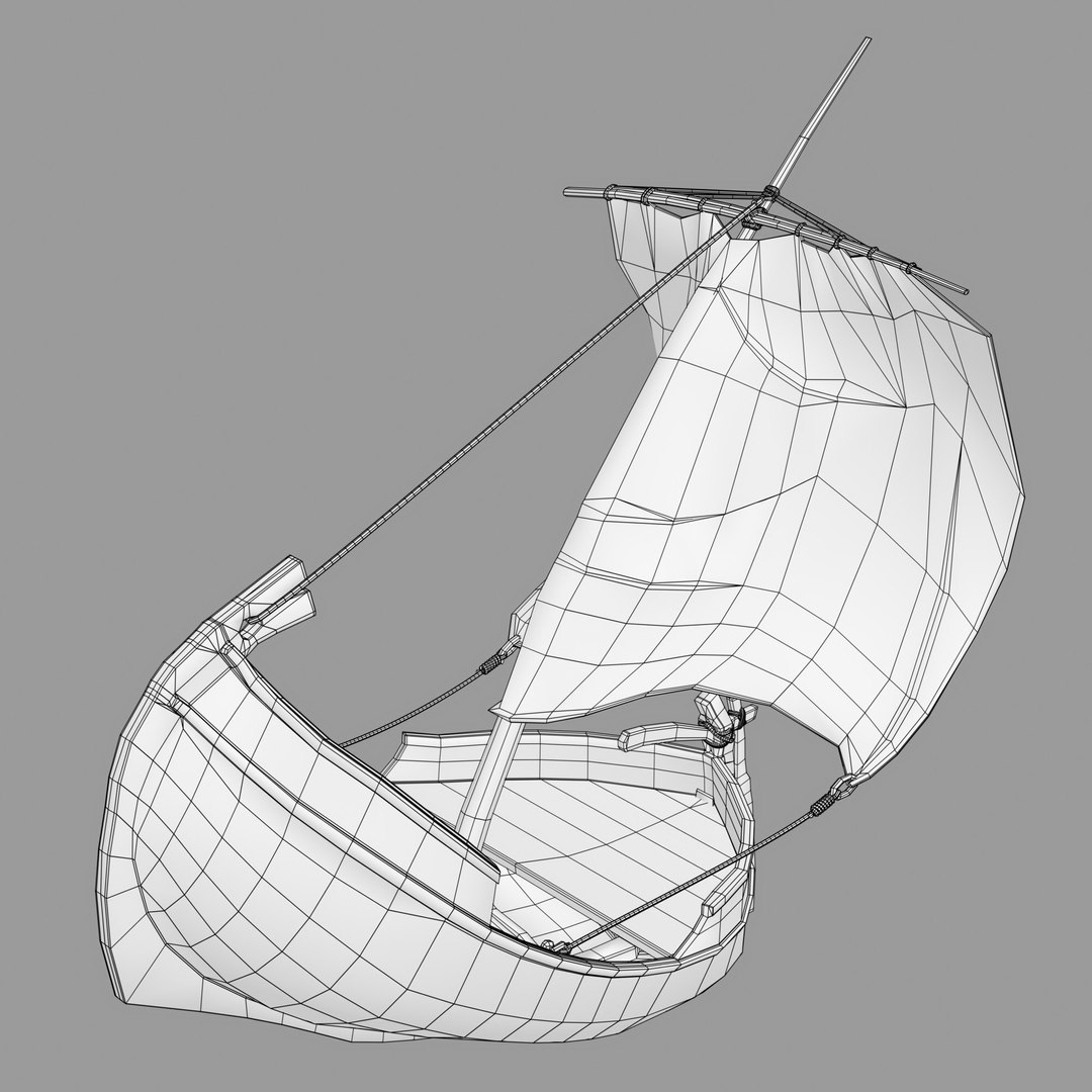 3d Ship Asterix Comics Model