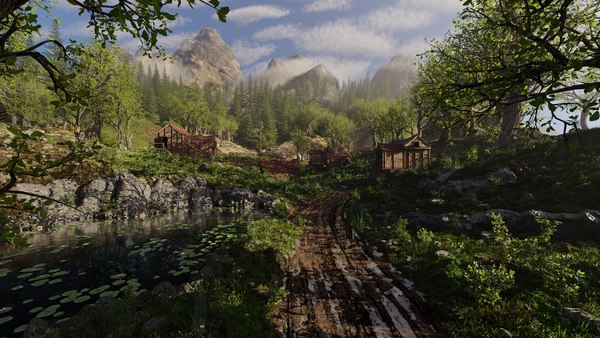 Free Blender Village Models | TurboSquid
