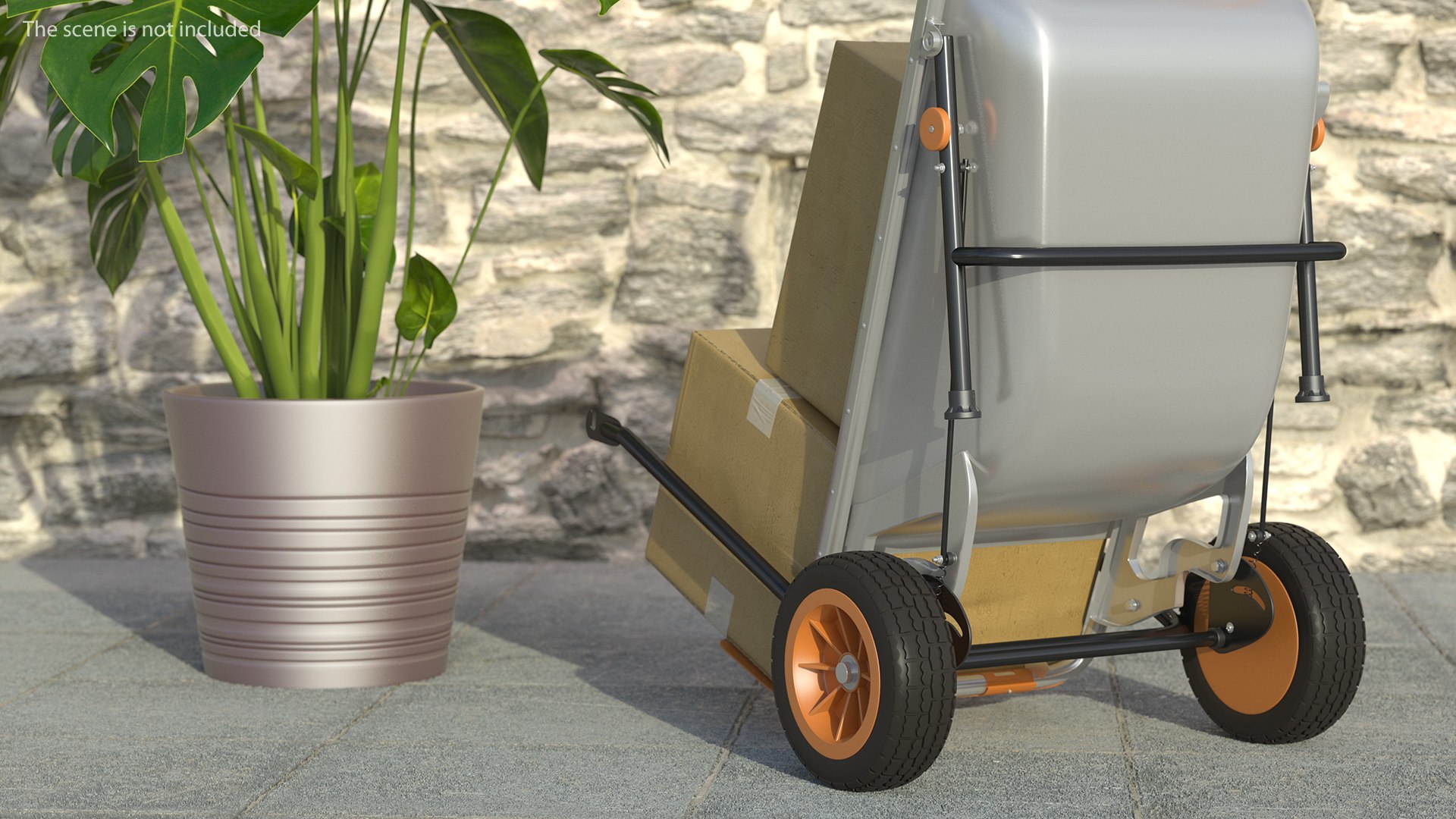 Worx Aerocart Cart Cardboard Box 3D Model - TurboSquid 1578143