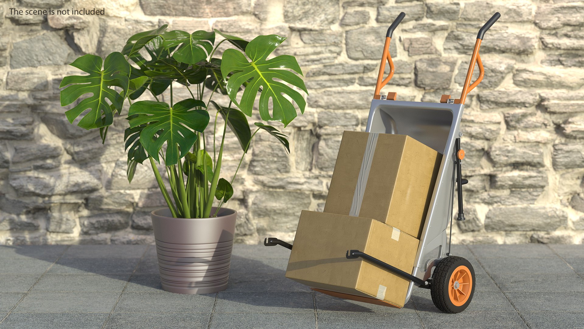 Worx Aerocart Cart Cardboard Box 3D Model - TurboSquid 1578143
