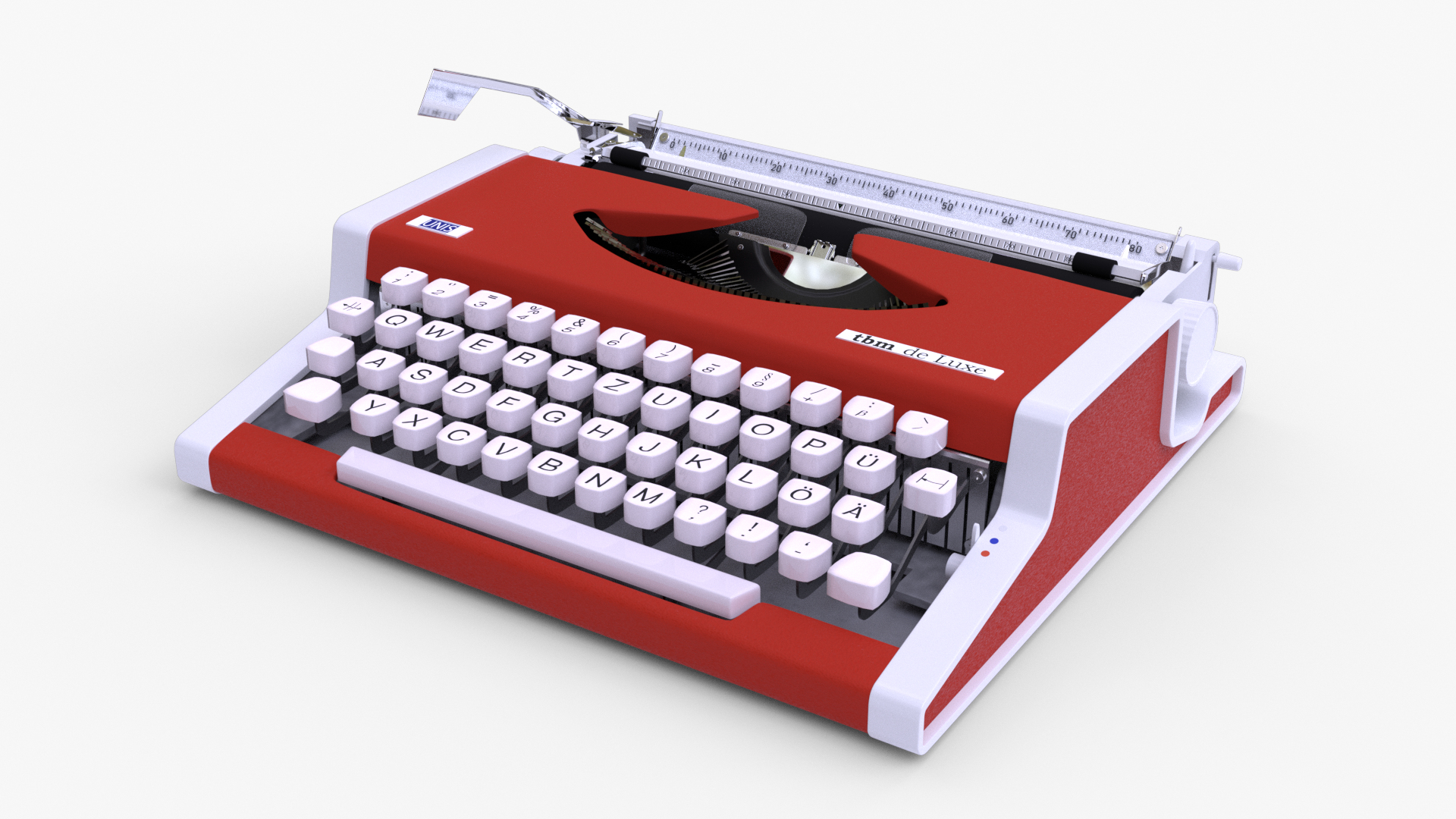 3D Typewriter Type Writer - TurboSquid 1675761