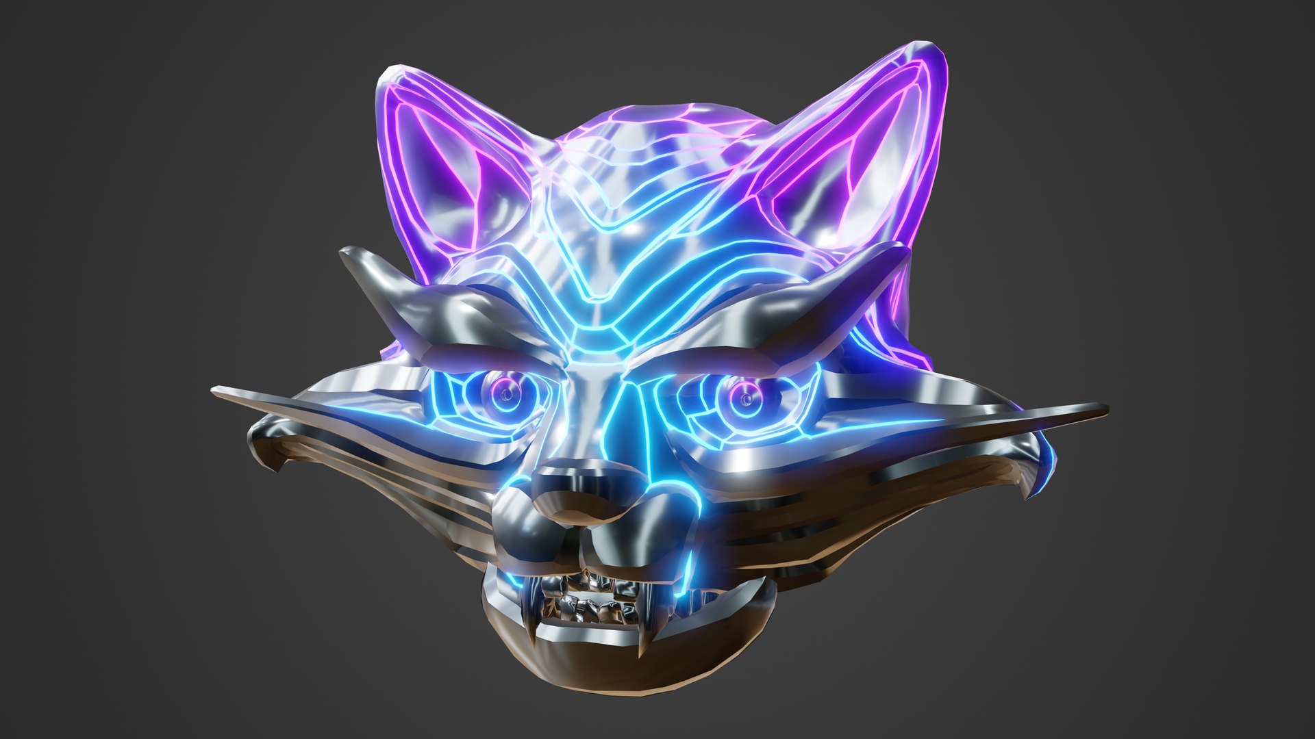 Cat Robot Head3D模型 - TurboSquid 2043940