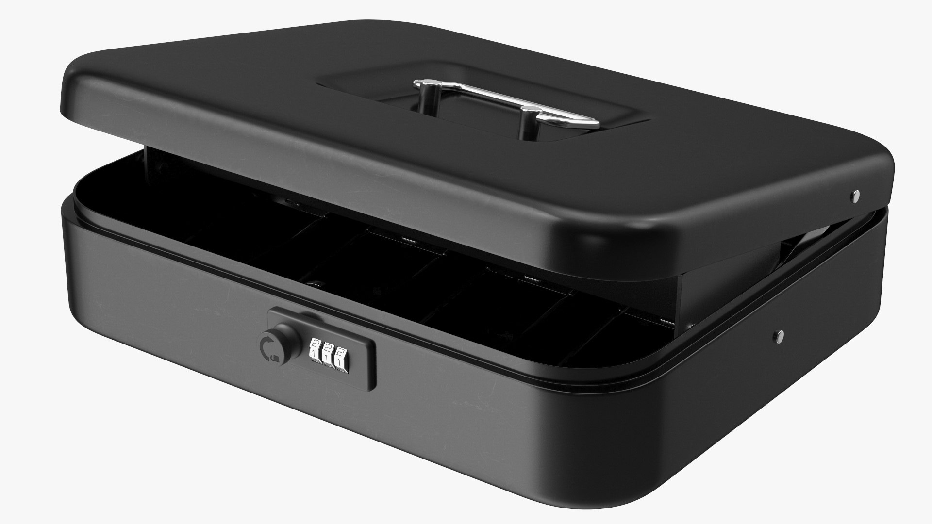 Rigged Cash Box with Euro Banknotes Collection model - TurboSquid 1887163