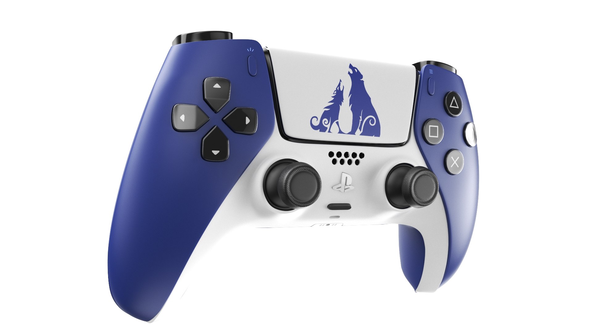 3D Model Detailed Three Dualsense Controllers - TurboSquid 2327256