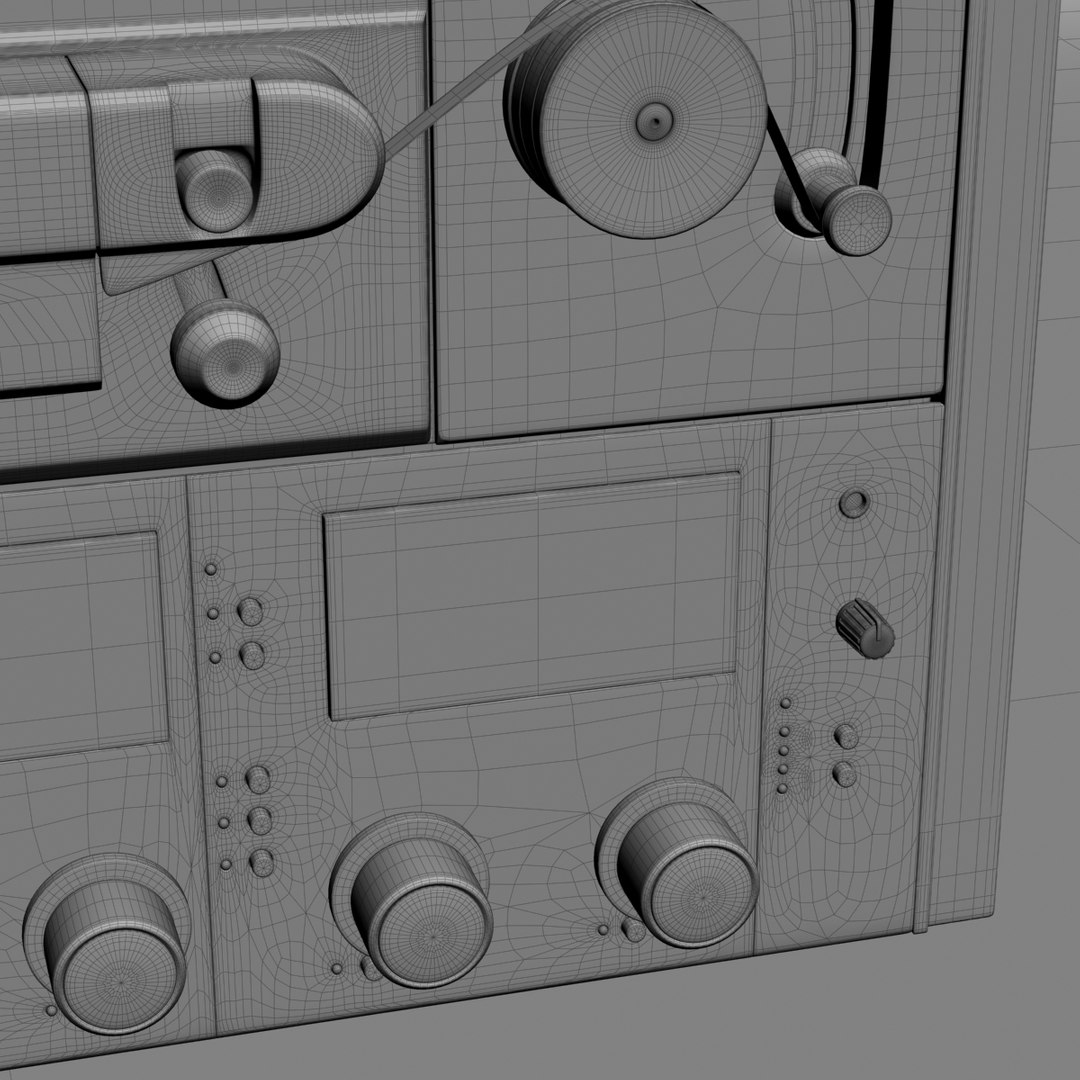 3d Model Tape Recorder