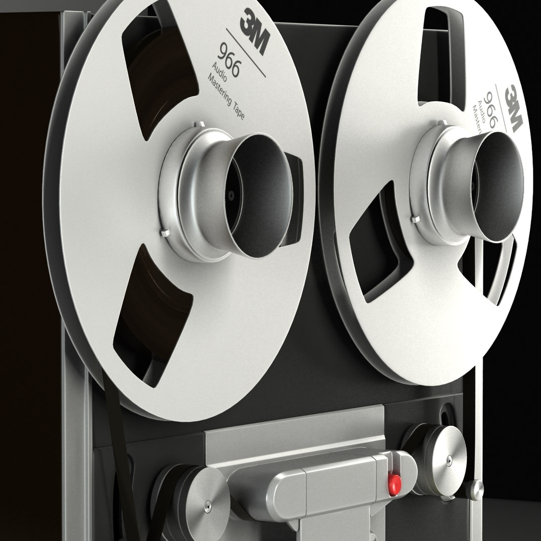3d Model Tape Recorder