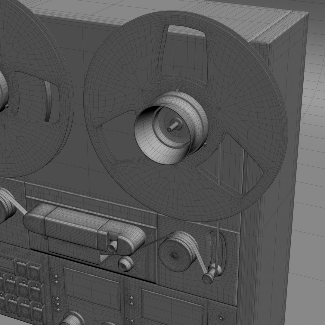 3d Model Tape Recorder